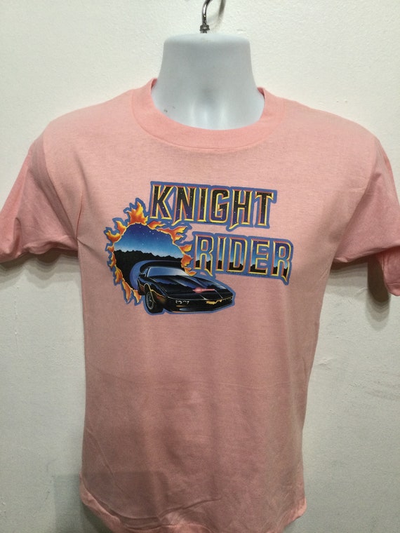 Vintage 1980s original "Knight Rider" decal tee. Size… - Gem