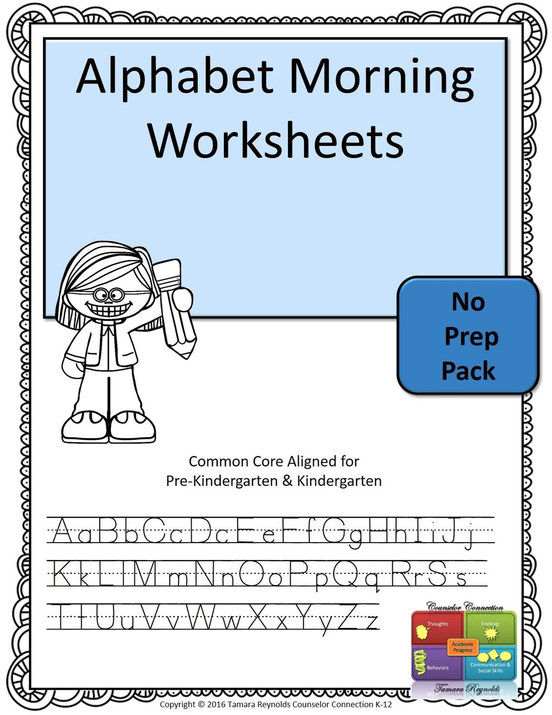 Alphabet Morning Work - No Prep Worksheets - Etsy