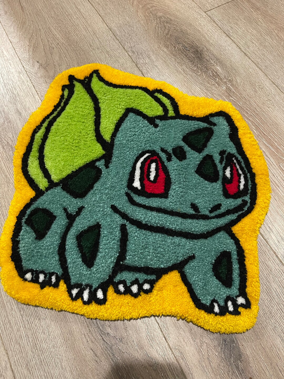 Pokémon Bulbasaur Handmade Rug - Etsy