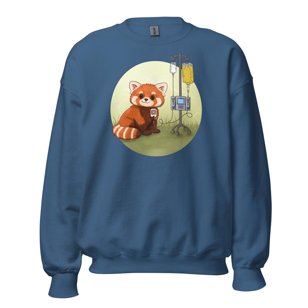 Red Panda With TPN & Lipids | Pediatric Rn Heme Cvc Nurse Gift ...
