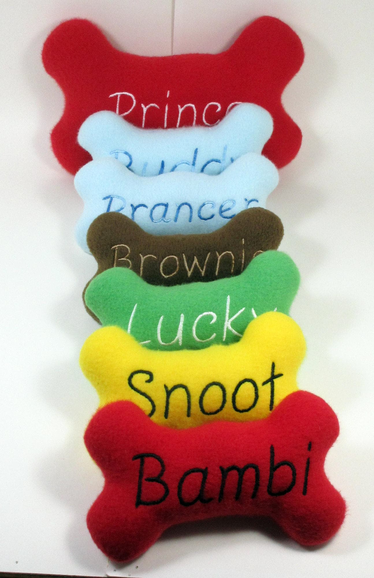 Dog Bone Toys With Squeaker Small Medium and Large | Etsy