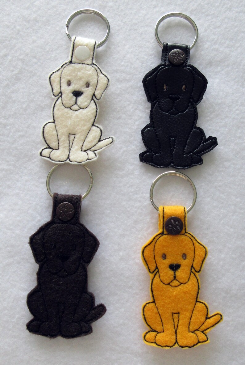Dogs Dogs and More Dogs Key Chain Fob Purse or Backpack Charm Bulldog ...