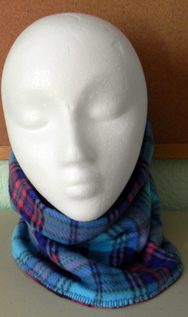 Reversible Fleece Neck Gator Neck Warmer PDF Pattern - Etsy