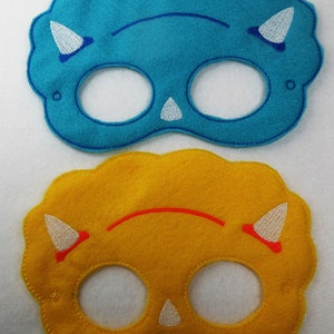 Triceratops Dinosaur Dress up Masks, Pretend Play,costume, Cosplay or ...