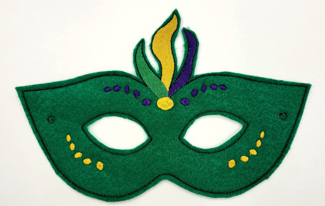 Mardi Gras Dress up Mask, Pretend Play, Costume, Cosplay, Party Favor ...