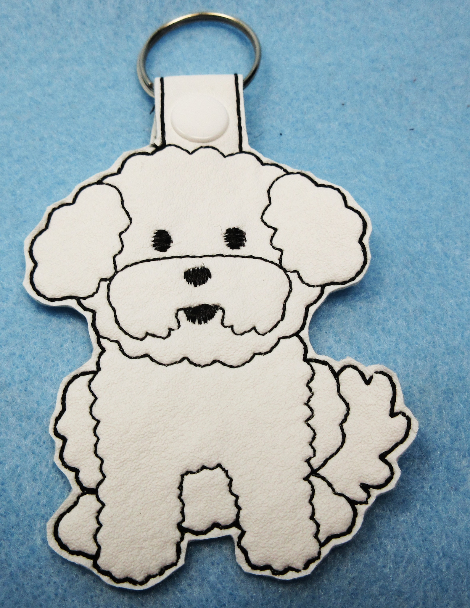 Dogs Dogs and More Dogs Key Chain Fob Purse or Backpack Charm Bulldog ...