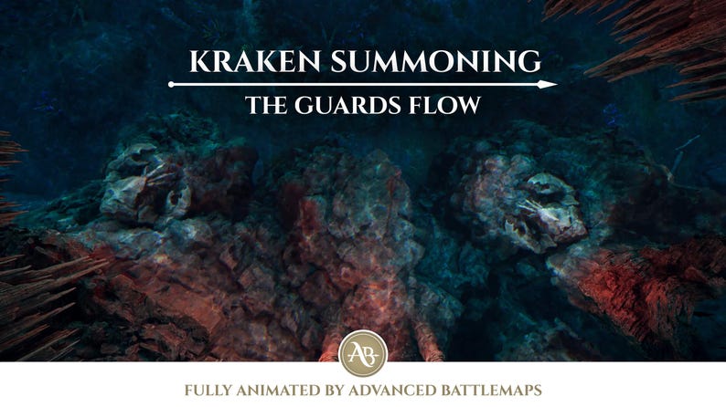 Animated Battlemap | Kraken Summoning - Part 2/4 the Guards - Dungeon ...