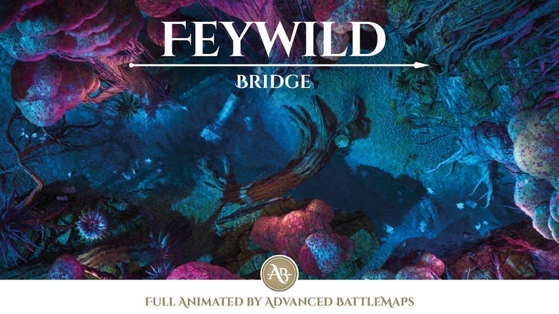 Animated Battlemap | Feywild - Complete Map-set - Dungeon and Dragons ...
