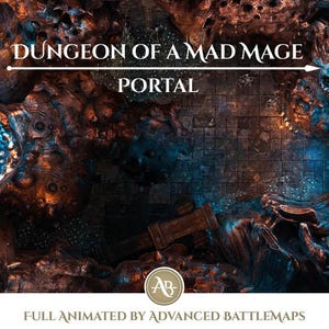 Animated Battlemap | Dungeon of A Mad Mage - Complete Map-set - Dungeon ...