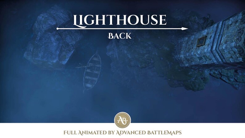 Animated Battlemap | Lighthouse - Complete Outside Map-set - Dungeon ...