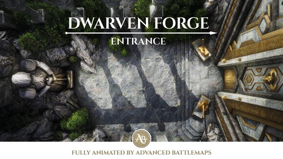 Animated Battlemap | Dwarven Forge - Complete Map-set - Dungeon and ...
