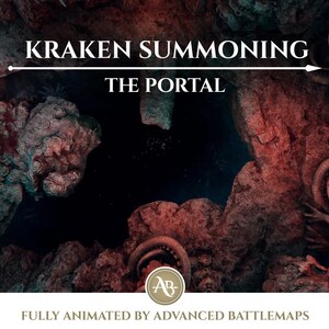 Animated Battlemap | Kraken Summoning - Complete Map-set - Dungeon and ...