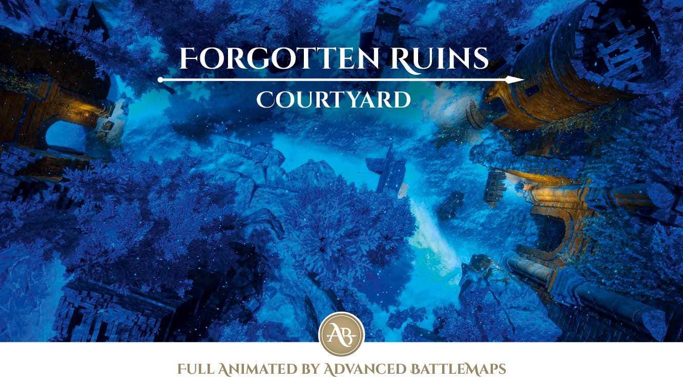 Animated Battlemap | Forgotten Ruins - Complete Map-set - Dungeon and ...