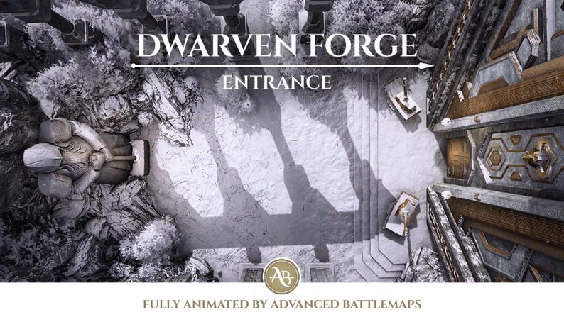 Animated Battlemap | Dwarven Forge - Complete Map-set - Dungeon and ...