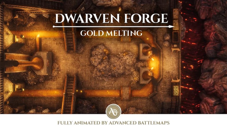 Animated Battlemap | Dwarven Forge - Complete Map-set - Dungeon and ...