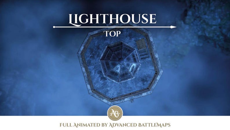 Animated Battlemap | Lighthouse - Complete Outside Map-set - Dungeon ...