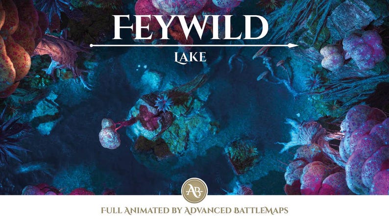 Animated Battlemap | Feywild - Complete Map-set - Dungeon and Dragons ...