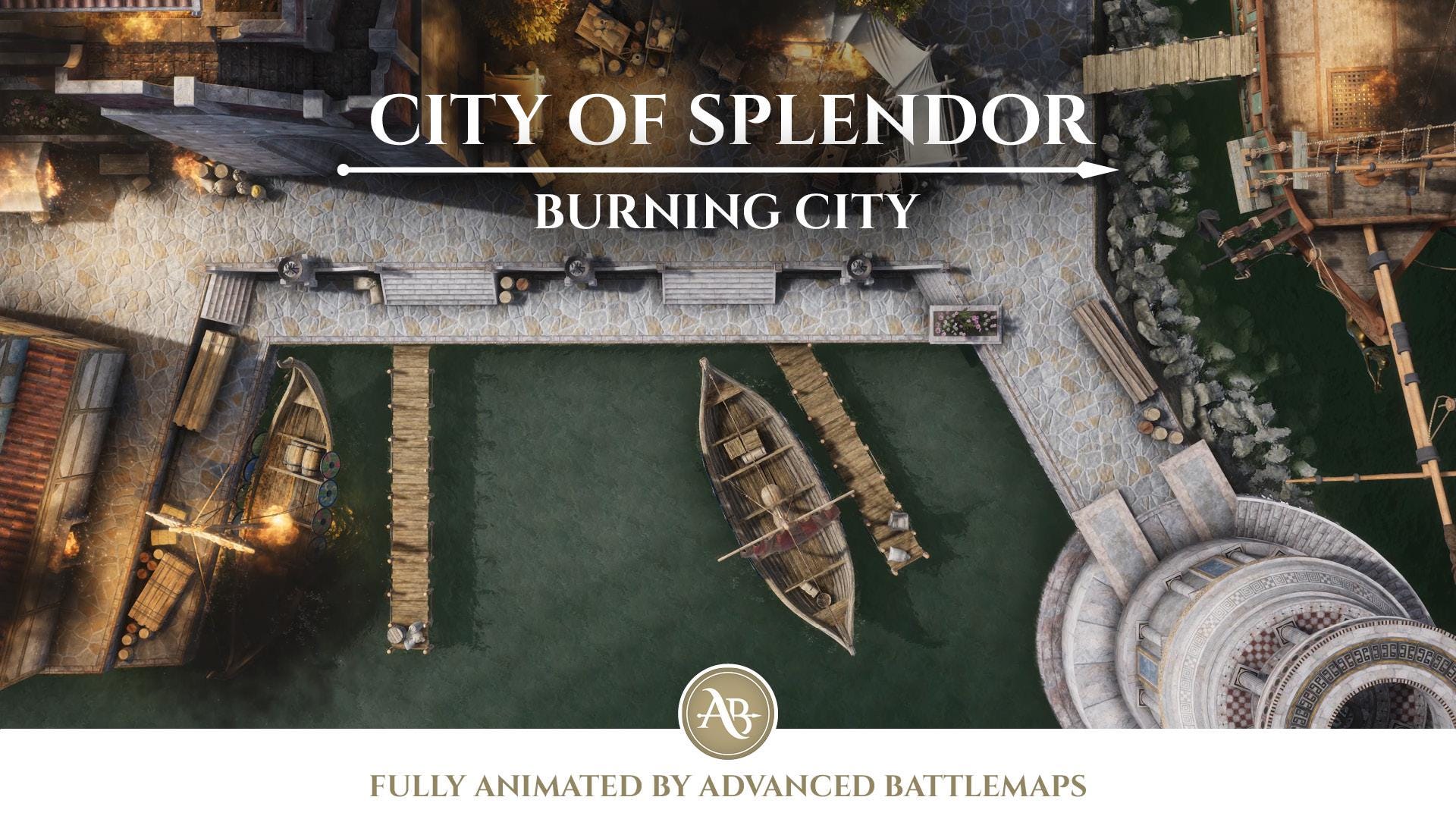 Animated Battlemap | City of Splendor - Complete Map-set - Dungeon and ...