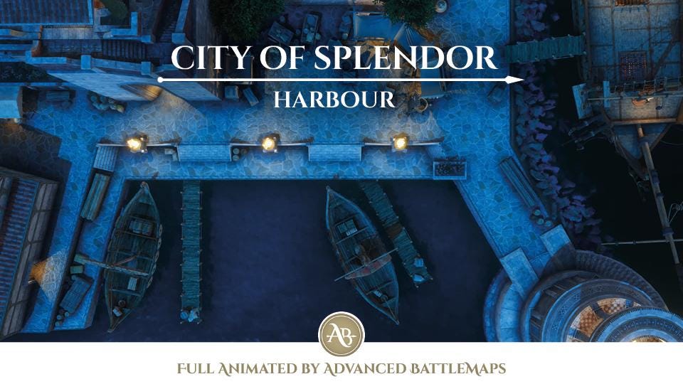 Animated Battlemap | City of Splendor - Complete Map-set - Dungeon and ...
