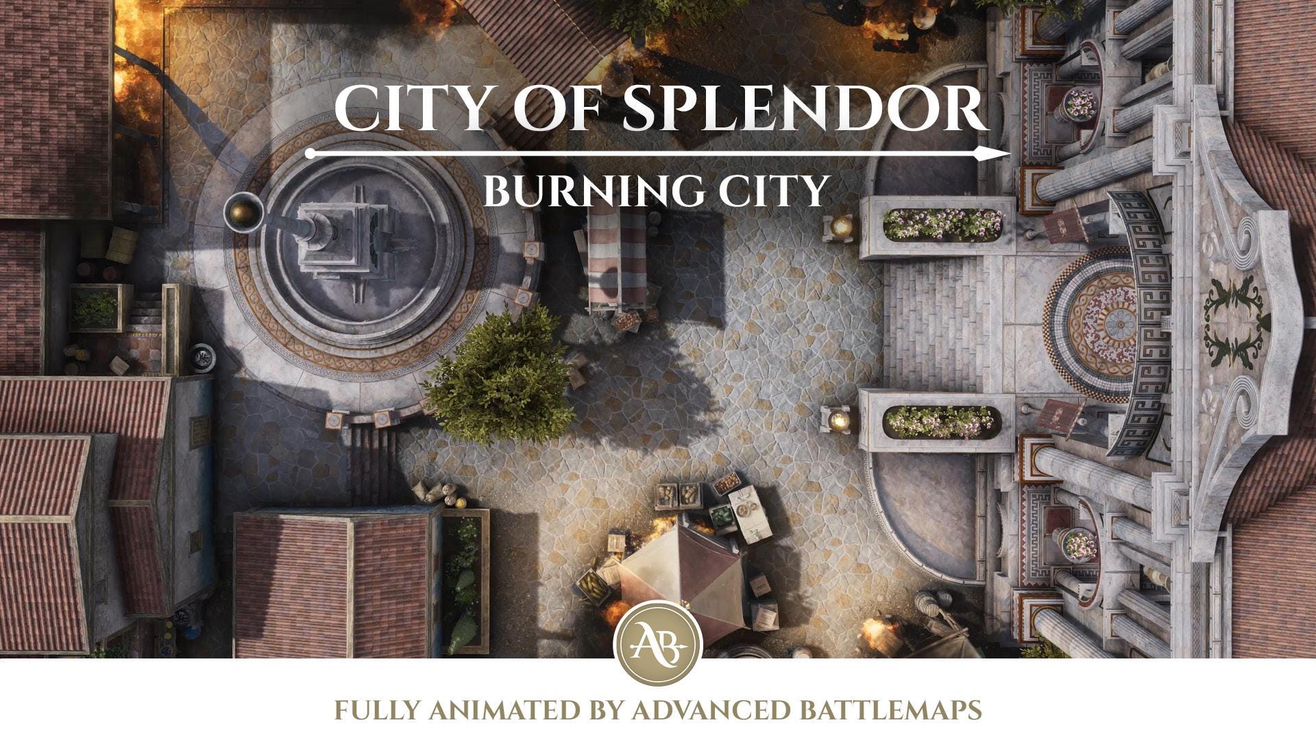 Animated Battlemap | City of Splendor - Complete Map-set - Dungeon and ...
