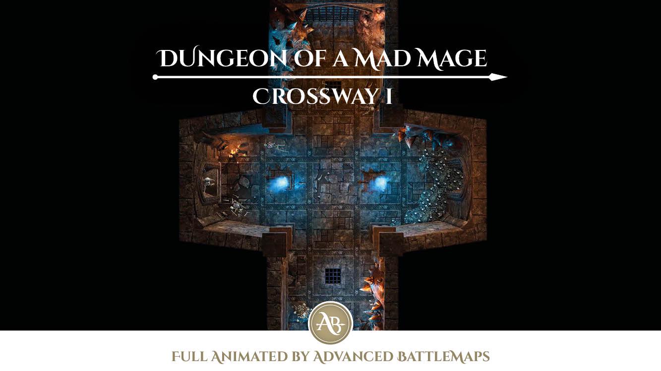 Animated Battlemap | Dungeon of A Mad Mage - Complete Map-set - Dungeon ...