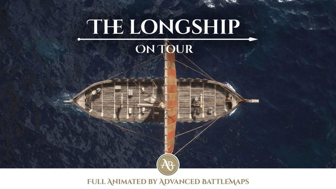 Animated Battlemap | the Longship - Part 4/6 on Tour - Dungeon and ...