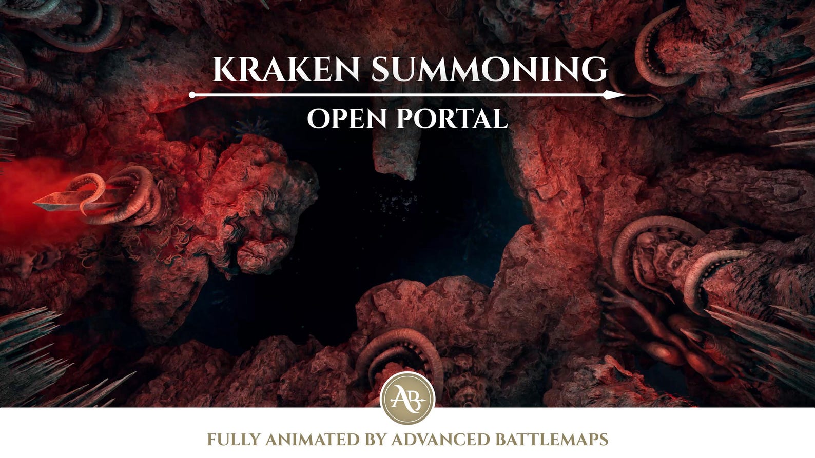 Animated Battlemap | Kraken Summoning - Complete Map-set - Dungeon and ...