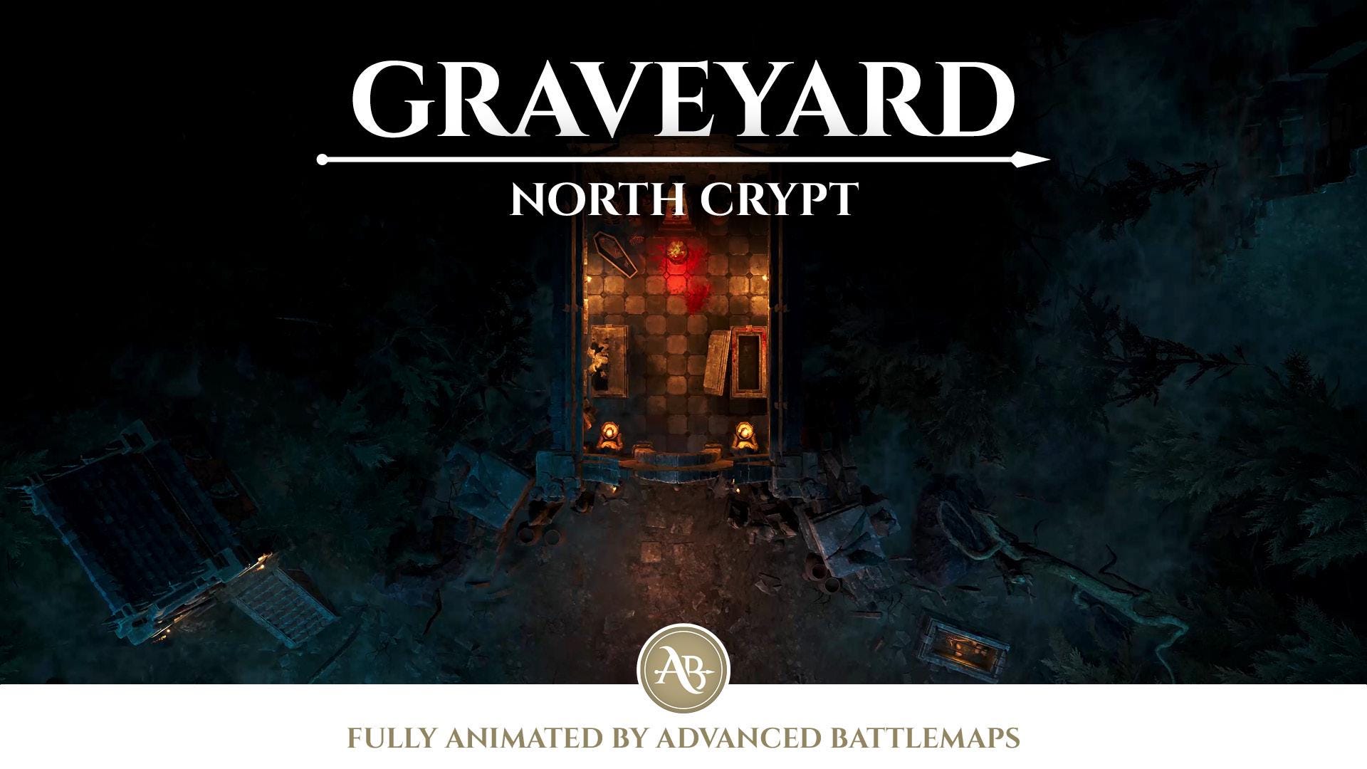 Animated Battlemap | Graveyard - Complete Map-set - Dungeon and Dragons ...