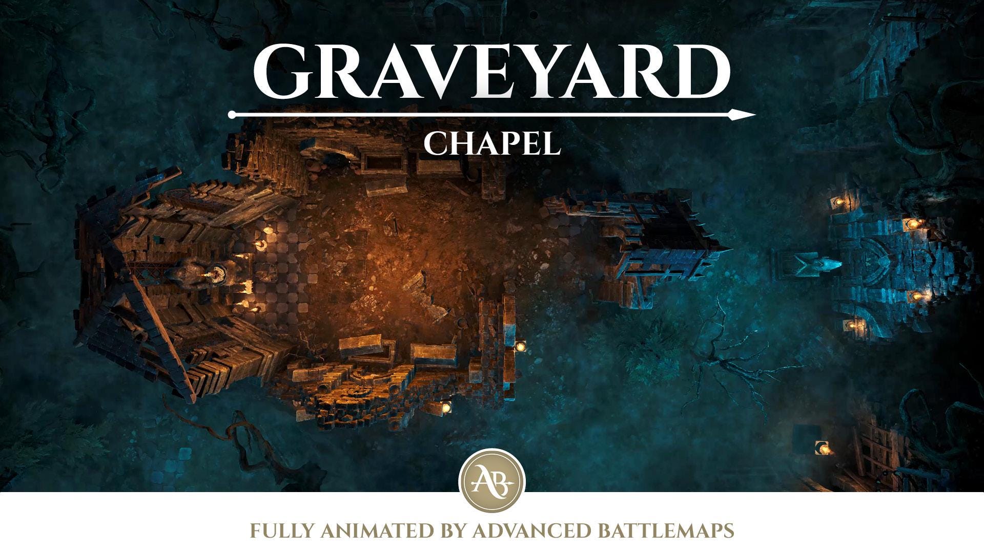 Animated Battlemap | Graveyard - Complete Map-set - Dungeon and Dragons ...