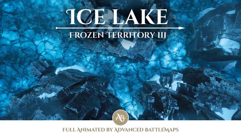 Animated Battlemap | Ice Lake - Complete Map-set - Dungeon and Dragons ...