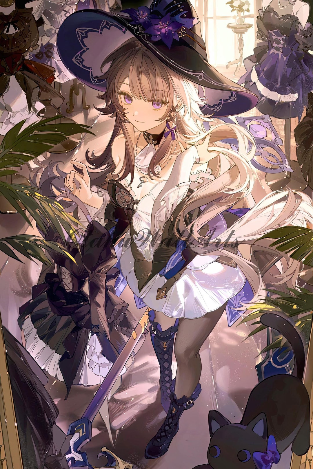 Honkai Star Rail the Herta 12"x18" Portrait Poster Prints, FREE ...