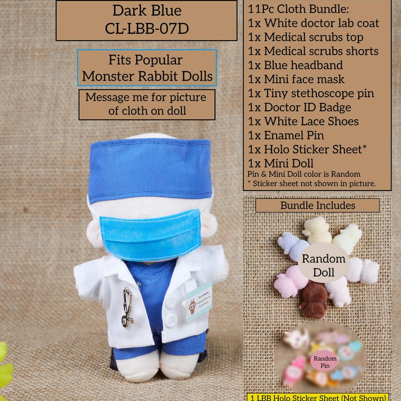 Labubu Boo Boo Outfits - Etsy