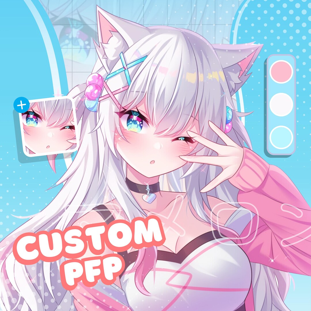 Custom PFP Pfp Anime Profile Icon Anime PFP Commission Custom PFP Art ...