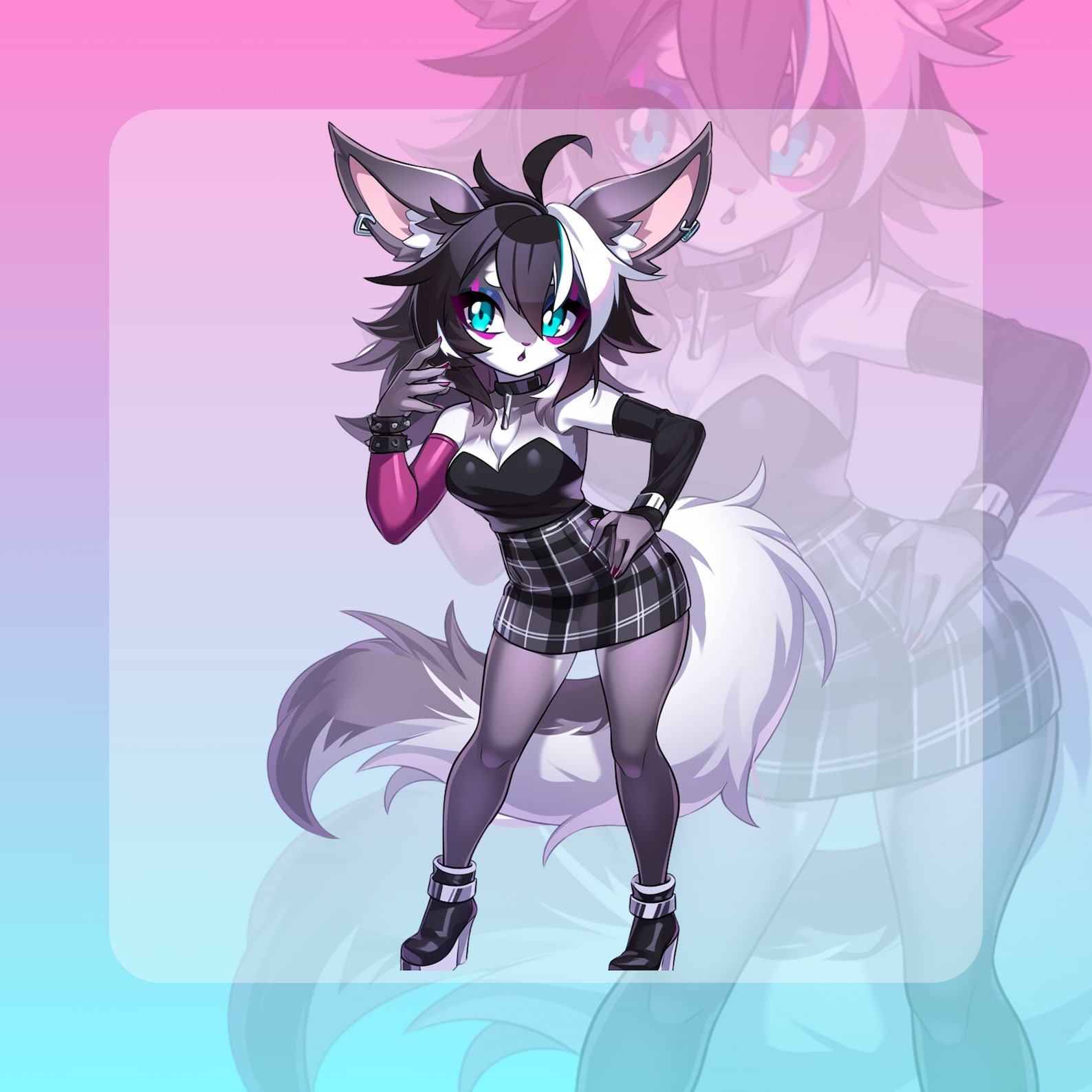 Custom Furry Art Commission, Furry Model, Illustration Furry Character ...