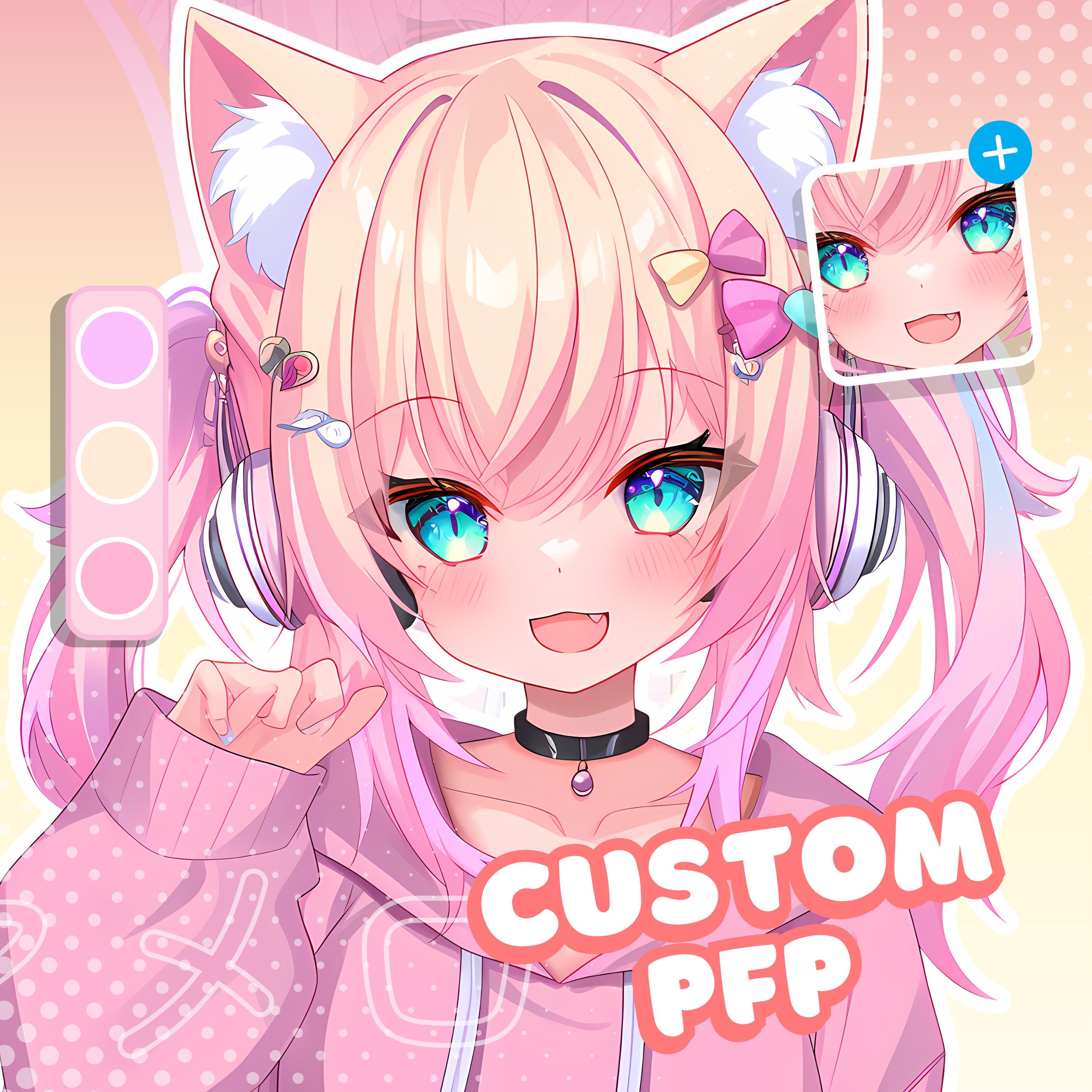 Custom PFP Pfp Anime Profile Icon Anime PFP Commission Custom PFP Art ...