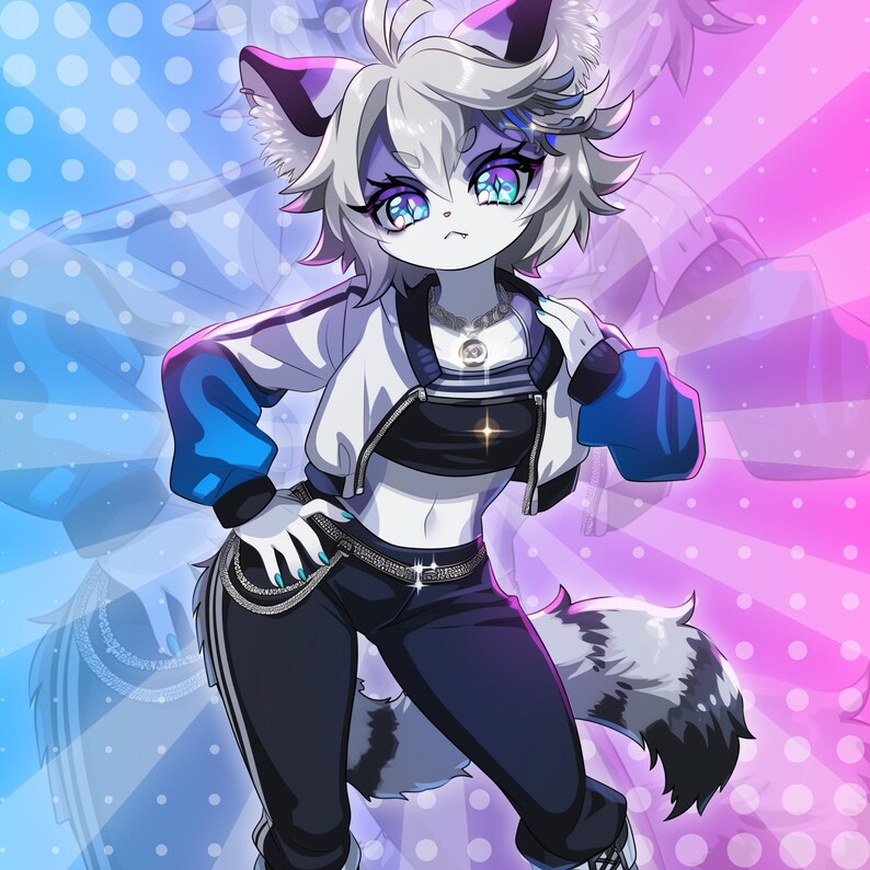 Custom Drawing Furry Anime Character Commission, Furry Avatar, Furry ...