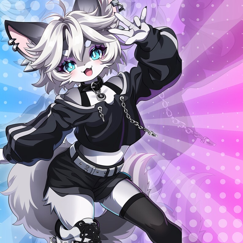 Custom Drawing Furry Anime Character Commission, Furry Avatar, Furry ...