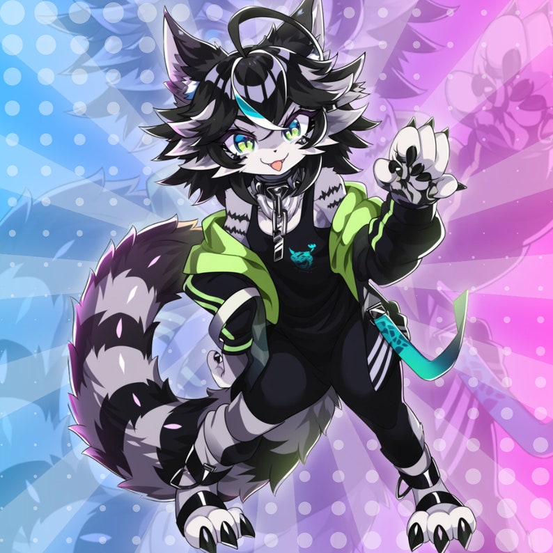 Custom Drawing Furry Anime Character Commission, Furry Avatar, Furry ...