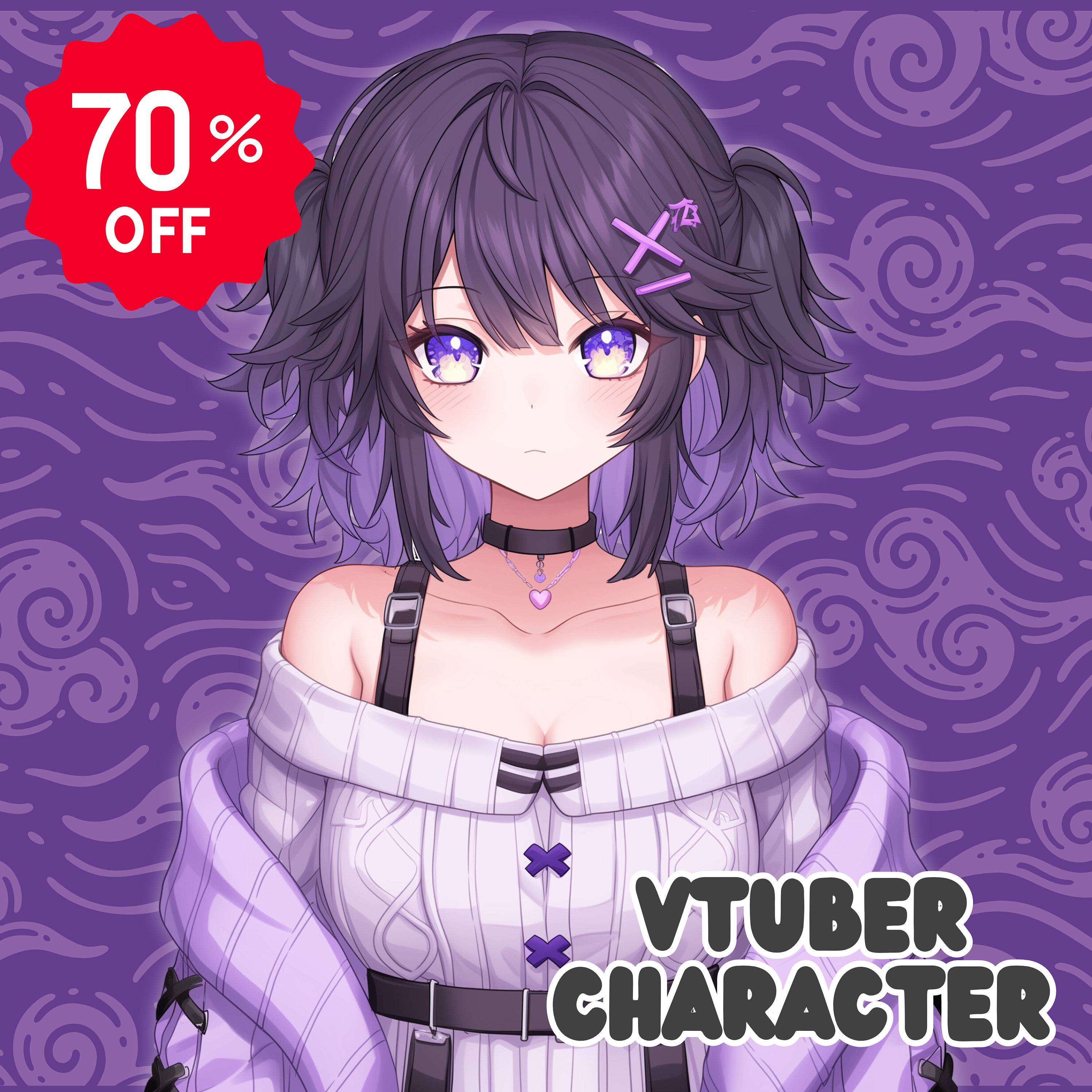 Custom Vtuber Model Commission Vtuber Assets Vtuber Design Pngtuber ...