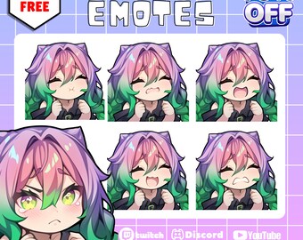 Custom Twitch Emotes Twitch Emote for Streamer Animated Emotes YCH ...