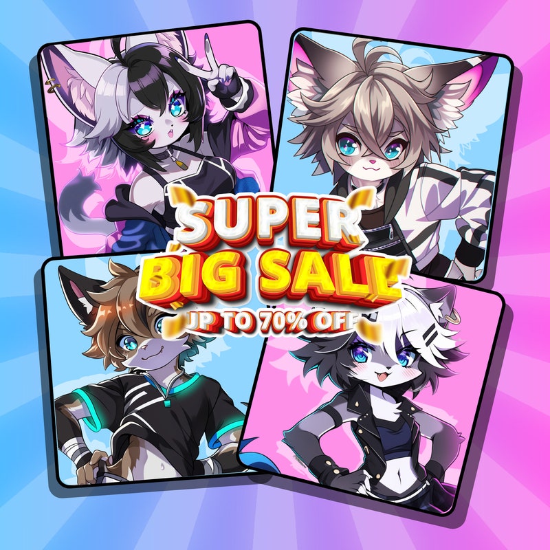 Vrchat Avatar Commission - Etsy