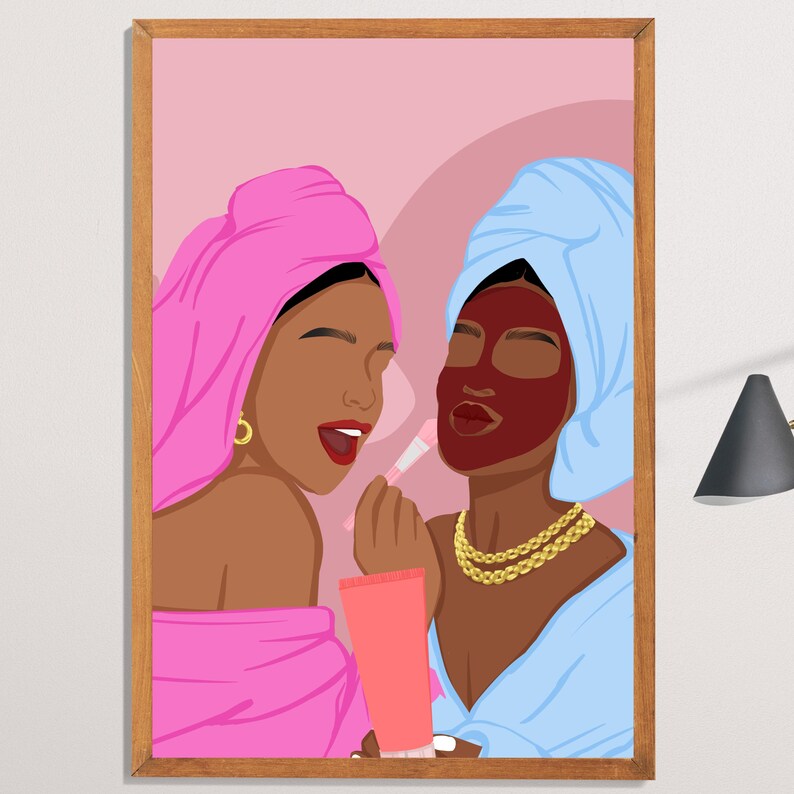 Custom Minimalist Digital Art, Custom Portrait Illustration, Faceless ...