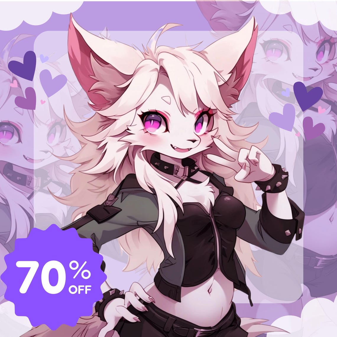Custom Furry Art Commission Furry Model Illustration Furry Character ...