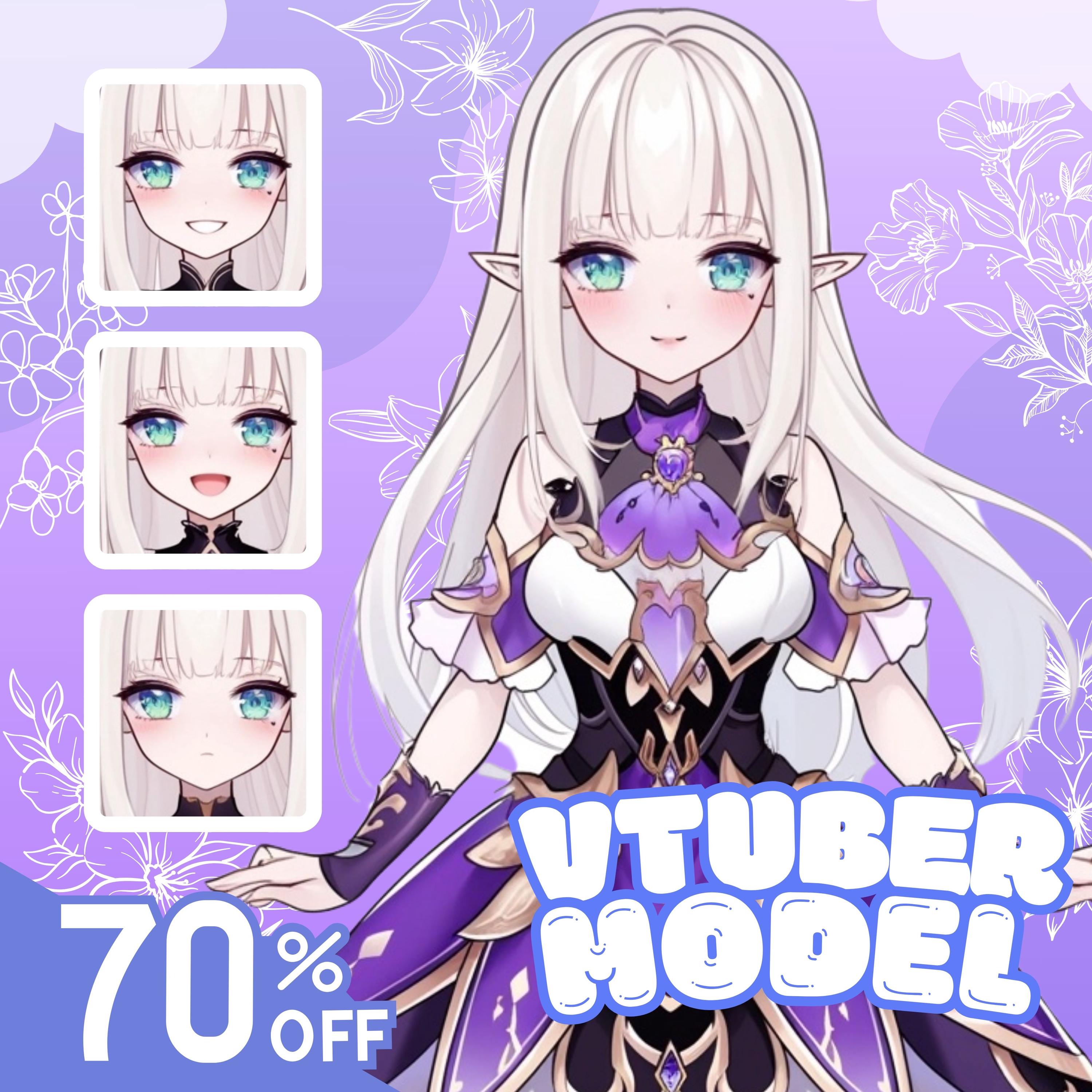 CUSTOM LIVE2D VTUBER MODEL Vtuber Model, Vtuber, Custom Vtuber Model ...