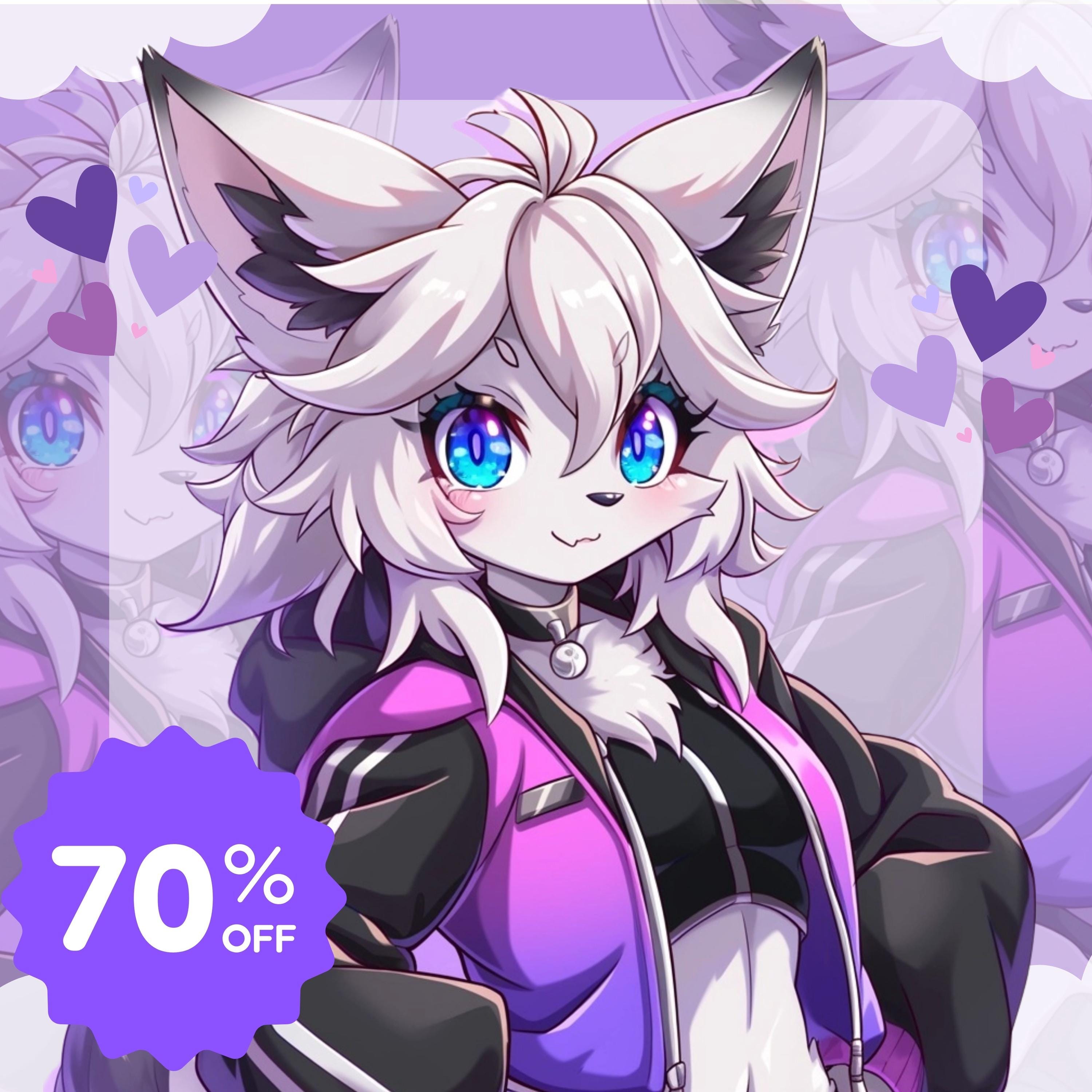 Custom Furry Art Commission Furry Model Illustration Furry Character ...