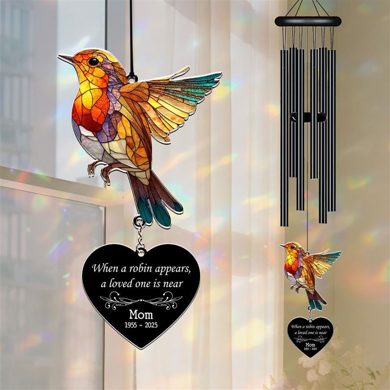 Bird Windchime - Etsy UK