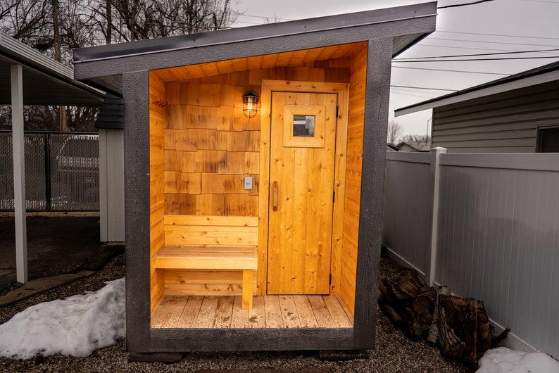 DIY Sauna Plans- FULL DRAWINGS - Etsy