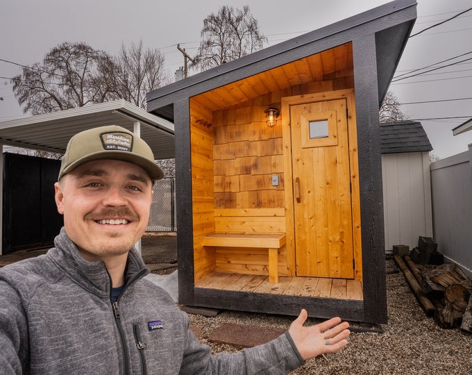 DIY Sauna Plans- FULL DRAWINGS - Etsy Canada