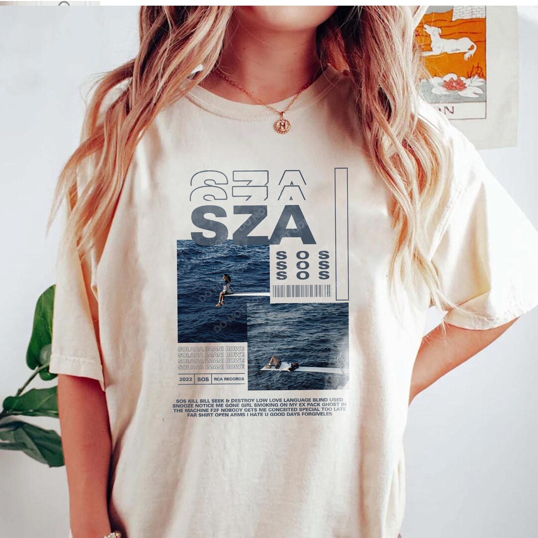 Good Days Png, SZA Album Merch Png, SOS Tour Shirt, S.Z.A Album Tour ...