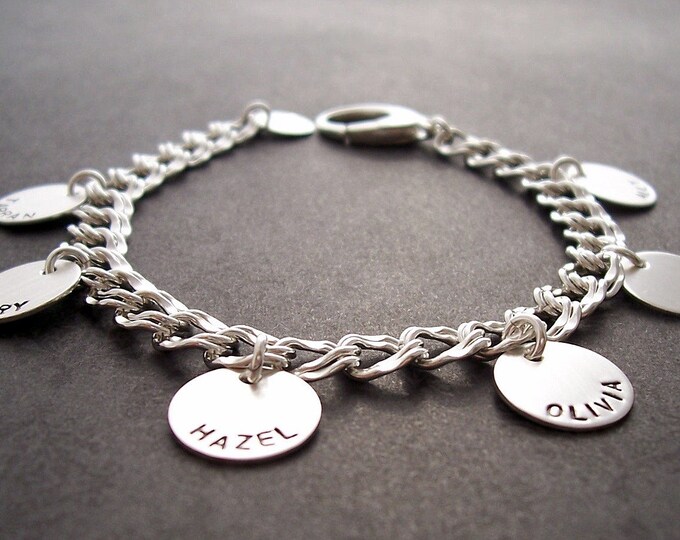 Sterling Silver Charm Bracelet Ultimate Brag Bracelet for - Etsy